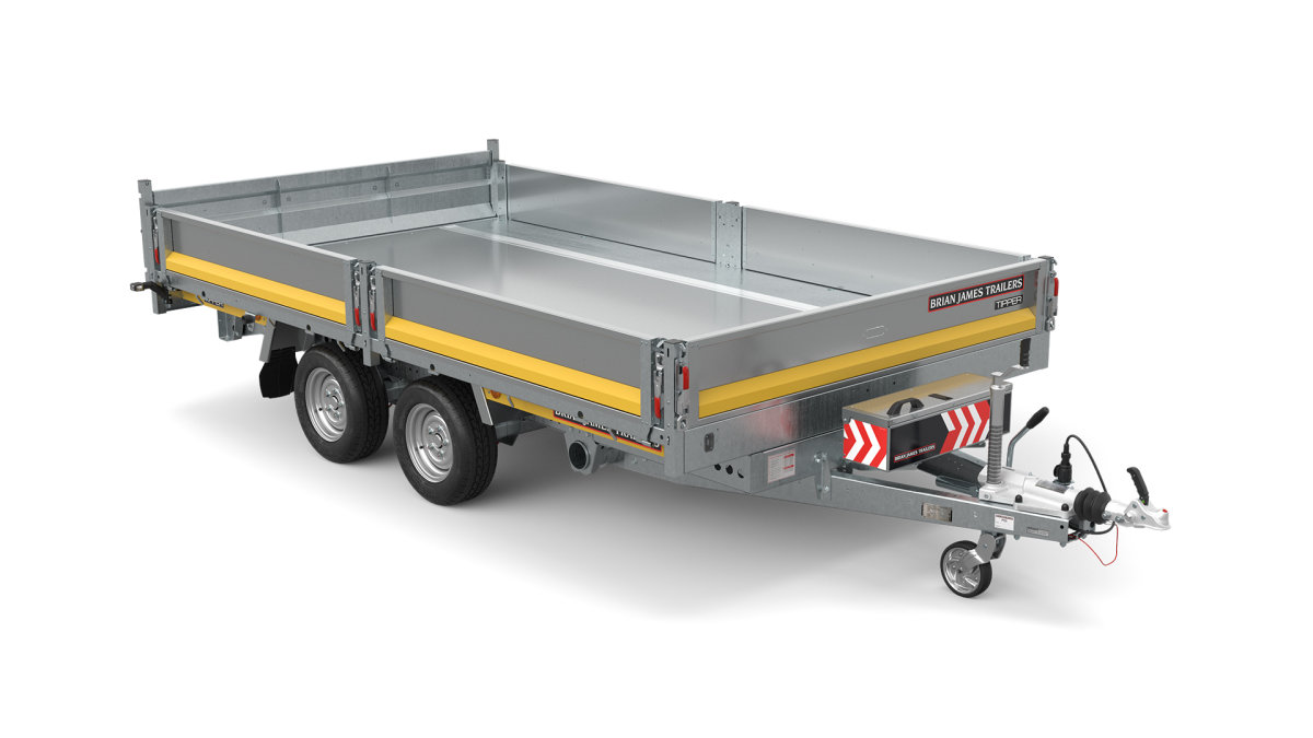 PKW Anhänger Fabrikat Brian James Typ Cargo Tipper 360x200 3,5 t 2 Ac ...